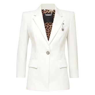 Philipp Plein Damen, Jacken, Wei&szlig;, 2XLGr&ouml;&szlig;e