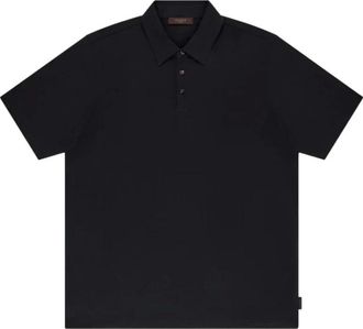 Zanone Homme, Tops, Bleu, Taille: 2XL Polo