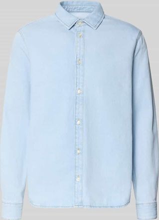 Review Regular Fit Jeanshemd mit Kentkragen