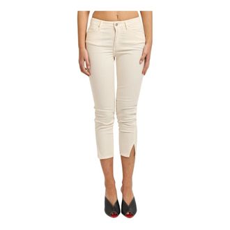 A|X Armani Exchange Femme, Pantalons, Beige, Taille: W33 Slim Fit Pantalons