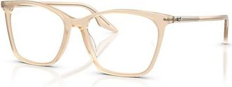 Ray-Ban Rb5422 Optics Opal Natural Fassung Klar Glas Polarisiert 54-16