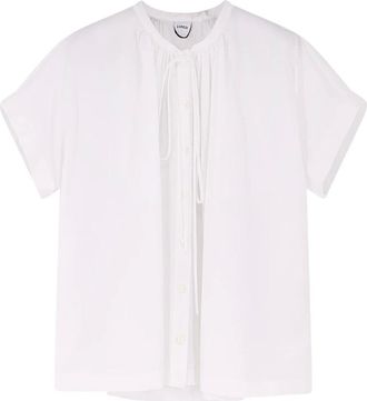 Aspesi Femme, Blouses et Chemises, Blanc, Taille: 36 FR Chemise &agrave; col nou&eacute;