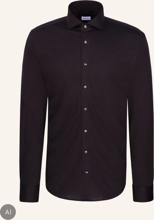 Seidensticker Seidensticker Jerseyhemd Slim Fit schwarz
