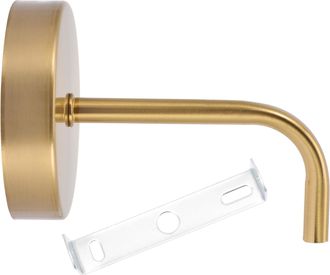 Hemobllo OSALADI Lampenhalter 1 Satz Wandleuchte Zubeh&ouml;r Metallhalterungen Metall Kronleuchter Lampenfassung Kronleuchter Leselampe Schwinge Wand Lampenhalteru