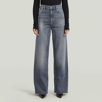 G-Star D23591-E104 DECK 2.0 HIGH LOOSE-H535 WORN IN ELECTRIC BLUE