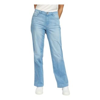 2-Biz Weite Bein Hellblaue Jeans - - Jeans - Damen - Blau - XL