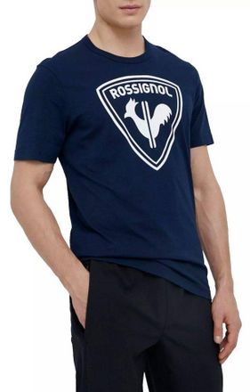 Rossignol Print-Shirt Logo Shirt Heritage Collection Stoffgewicht von 150 g/m&sup2;, weicher Jersey-Baumwolle