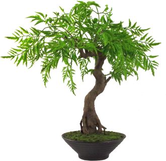 Leaf Künstlicher Kleiner Bonsai-Baum