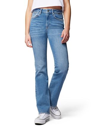Mavi Damen Maria Jeans, Mid Indigo 90s, 31W / 30L EU