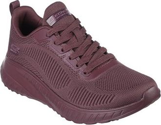 Skechers Femme Bobs Squad Chaos Face Off Basket, Violet, 36 EU