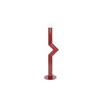 Axel Chay Lampadaire Déviation - Rouge - Aluminium laqué - Designer Axel Chay