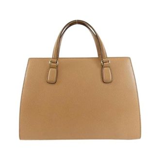 Gucci Pre-owned Leder Schultertasche - - Pre-owned - Damen - Beige - ONE SIZE