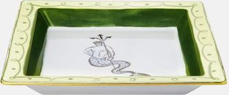 Ginori 1735 Deko-Schale Il Viaggio di Nettuno Large by Luke Edward Hall