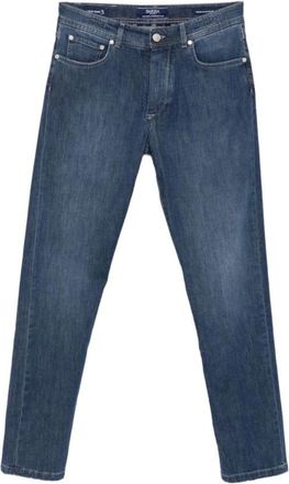 Barba Homme, Jeans, Bleu, Taille: W33 Five Jean slim