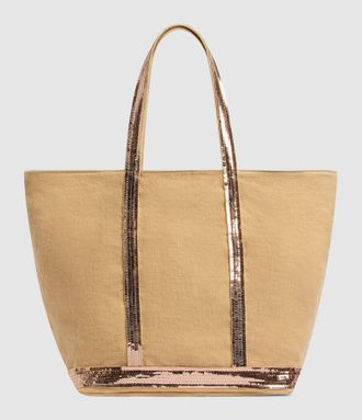 Vanessa Bruno Cabas L Zippe Champagne