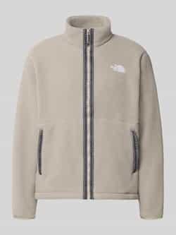 The North Face Regular Fit Fleecejacke mit Logo-Stitching