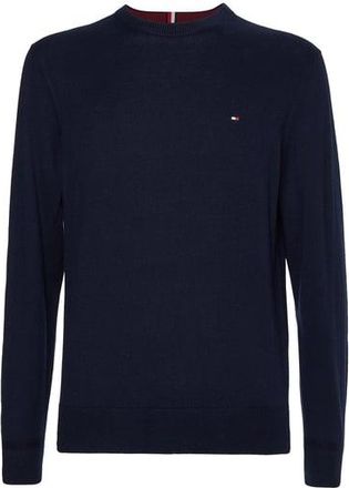 Tommy Hilfiger Pull col rond en coton et cachemire
