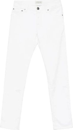 Jacob Cohen Homme, Pantalons, Blanc, Taille: W35 Pantalon Slim-fit