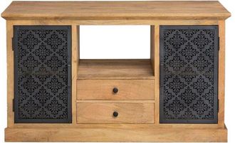 Made In Meubles Made In Meubles - Meuble sous vasque en bois de manguier Sahara