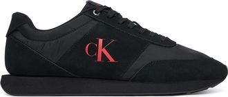 Calvin Klein Sneakers Calvin Klein Retro Runner Band Lth-Su HM0HM02212 Schwarz