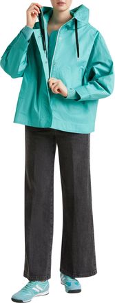 Benetton Damen Giubbino 2ogzdn07s Jacke, grün, L