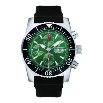 Revue Thommen Diver Automatik Chronograph Uhr - - Accessories - Herren - Schwarzk - ONE SIZE