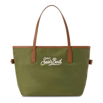 MC2 Saint Barth Femme, Sacs, Vert, Taille: ONE Size City Bag Nylon