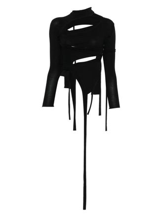 Ottolinger haut à découpe - Noir