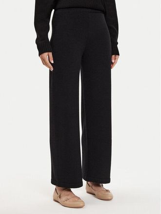 Max Mara Strickhose Epopea 24263360 Schwarz Relaxed Fit