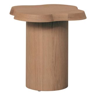 Gabrielle Paris Table dappoint en ch&ecirc;ne naturel Gabrielle Paris