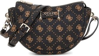 Guess Umh&auml;ngetasche Guess Sac Bandoulire Silia Girlfriend Sat Espresso Logo GP989018