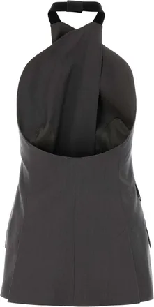 Max Mara Grigio Medio Giacche E Gilet Jacket