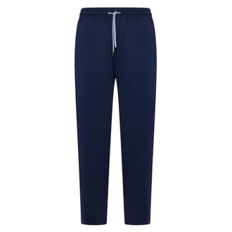 Brunello Cucinelli Blaue Hose mit Kordelzug f&uuml;r M&auml;nner - - Trousers - Herren - Blau - 2XL
