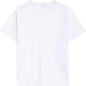 Dries Van Noten Homme, Tops, Blanc, Taille: M Hegland Long-Sleeve T-Shirt