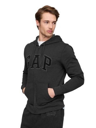 GAP Gap, Heritage, Kapuzenpullover mit Logo, Durchgehender Rei&szlig;verschluss, XX-Large