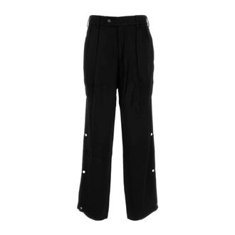 Amiri Homme, Pantalons, Noir, Taille: S Pantalon en viscose noir