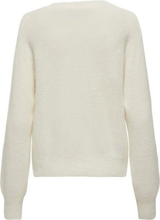 Only Kurzjacke 2026 4_PREFALL wei&szlig;,Casual,Nylon,Unifarben,V-Ausschnitt,Lang,Regular Fit