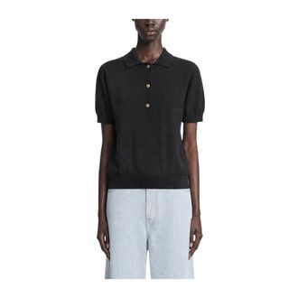 Max Mara Polo Smmpomposa - Femme - Tops - Noir - Taille: 40 FR