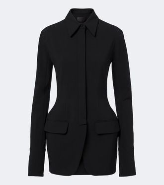 MUGLER Jacke aus einem Wollgemisch