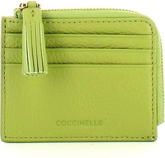 Coccinelle Femme, Accessoires, Vert, Taille: ONE Size Tassel Card Holder