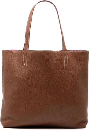 Herm&egrave;s Shopper - Clemence Double Sens 36 - Gr. unisize - in Braun - f&uuml;r Damen