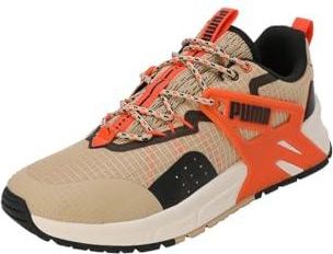 Puma Puma Baskets Pacer + Trail unisexe pour adulte, Sable Dune-Noir-Flamme Flicker, 42 EU