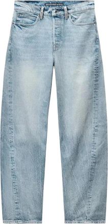 Alexander Wang Femme, Jeans, Bleu, Taille: W28 Float Mid Rise Jean