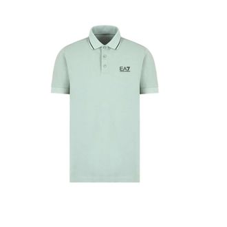 Emporio Armani Emporio Armani Ea7, Homme, Tops, Vert, Taille: 2XL Polo Chemises