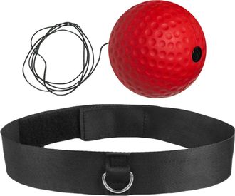 Generico Kopfband-Set mit Boxreflexball - Reflexball f&uuml;r Kinder und Erwachsene f&uuml;r Boxtraining | Trainingsausr&uuml;stung, Reflexball f&uuml;r Princi