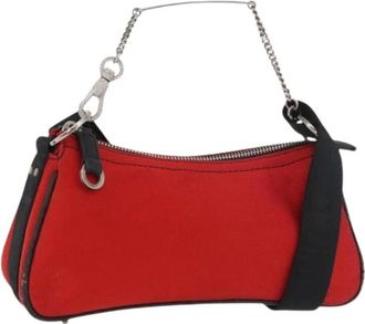Dior Sac bandouli&egrave;re vintage Pre-owned - Femme - Pre-owned - Rouge - Taille: ONE Size