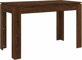 vidaXL Esstisch Braun Eichen-Optik 120x60x76 cm Holzwerkstoff Vidaxl