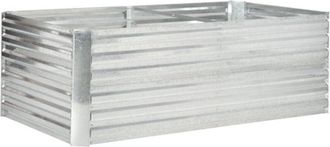 Generic Jardini&egrave;re sur&eacute;lev&eacute;e en acier, bac &agrave; fleurs, ch&acirc;ssis de culture, jardini&egrave;re enfichable, bac &agrave; plantes, bac &agrave; fleurs 180 x 90 x 60 cm pour jardin