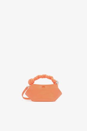 Ganni Mini Bou Tasche in orange Cantaloupe