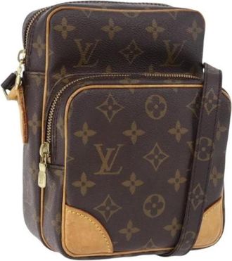 Louis Vuitton Pre-owned Sac bandouli&egrave;re Monogram - Femme - Pre-owned - Brun - Taille: ONE Size
